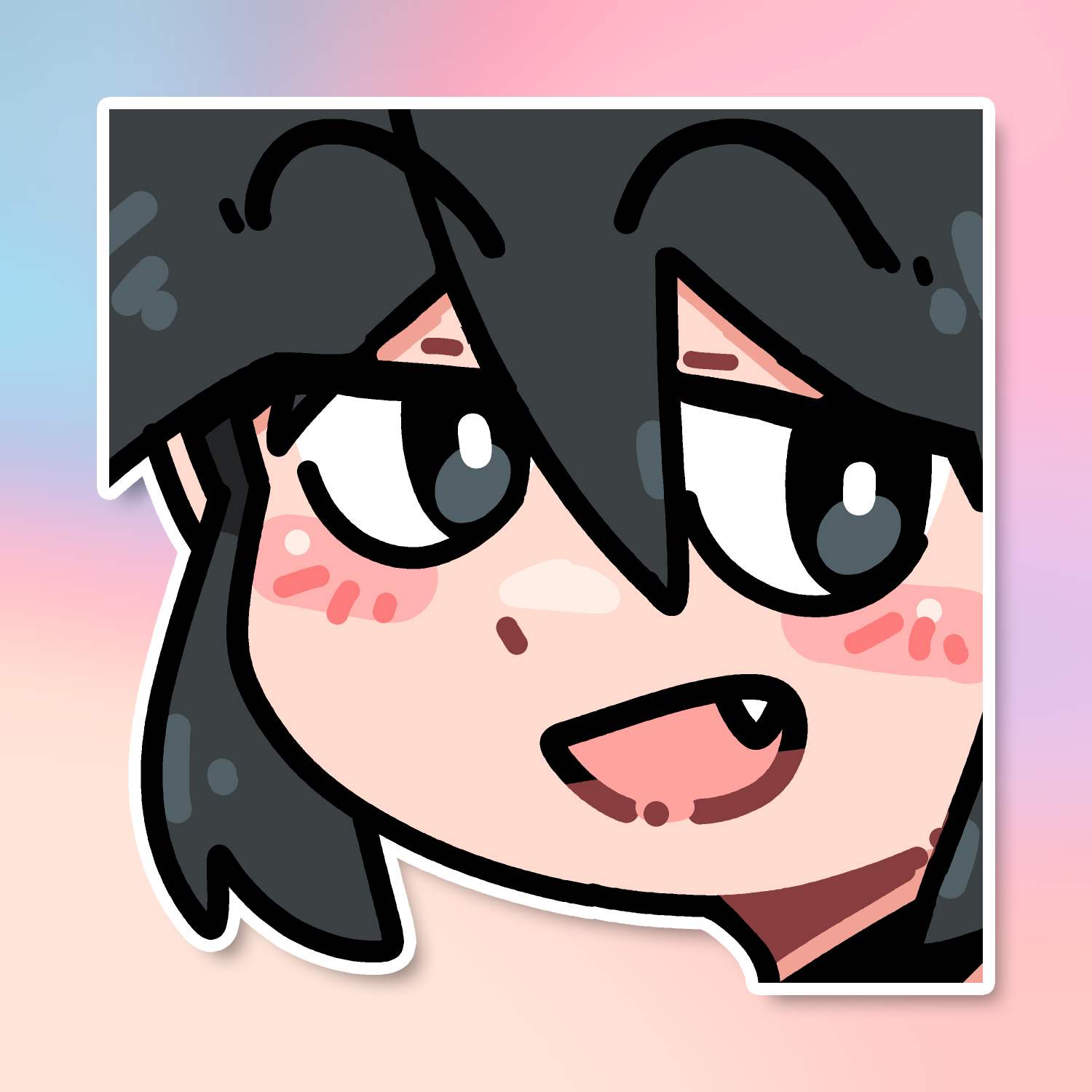 SMUG LUCIA EMOTE STICKER! – BryceandScottStore